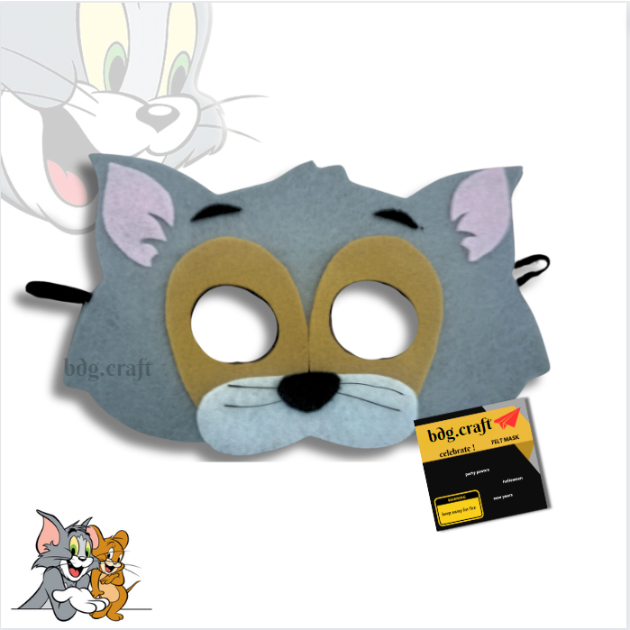 Cosplay mask tom JERRY Cat tom Two Layer mask | Shopee Philippines