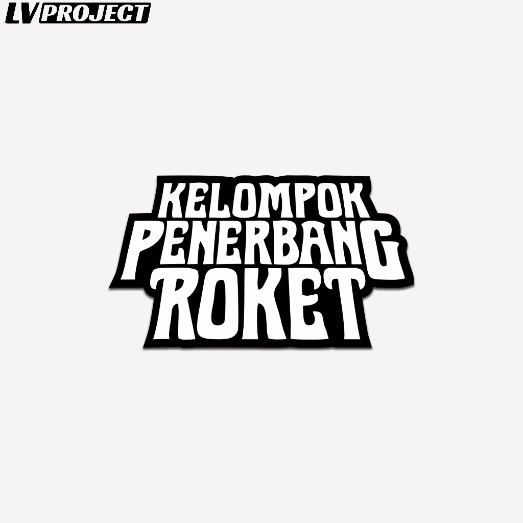 Indie Band Sticker Rocketman Group Glossy Vinyl Music Sticker | Shopee ...