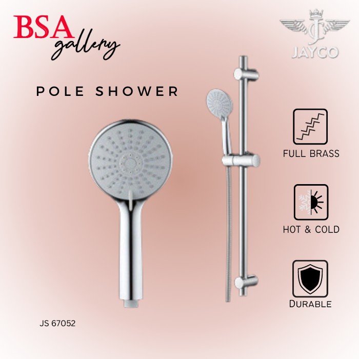 Jayco POLE SHOWER / SUS304 STAINLESS BATH SHOWER ANTI RUST | Shopee ...