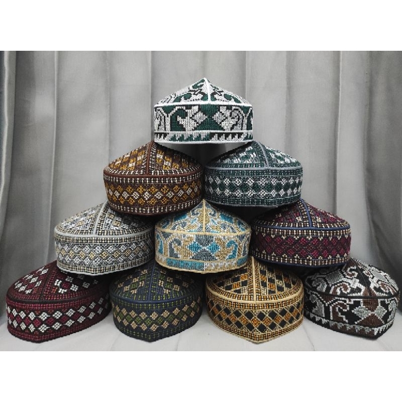 Pakistani Caps EXCLUSIVE Pakistani Caps Pakistani songkok Embroidery ...
