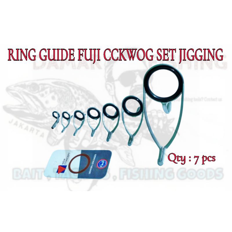 Ring GUIDE FUJI JORAN SET CCKWOG - RING GUIDE FUJI JORAN JIGGING SET ...
