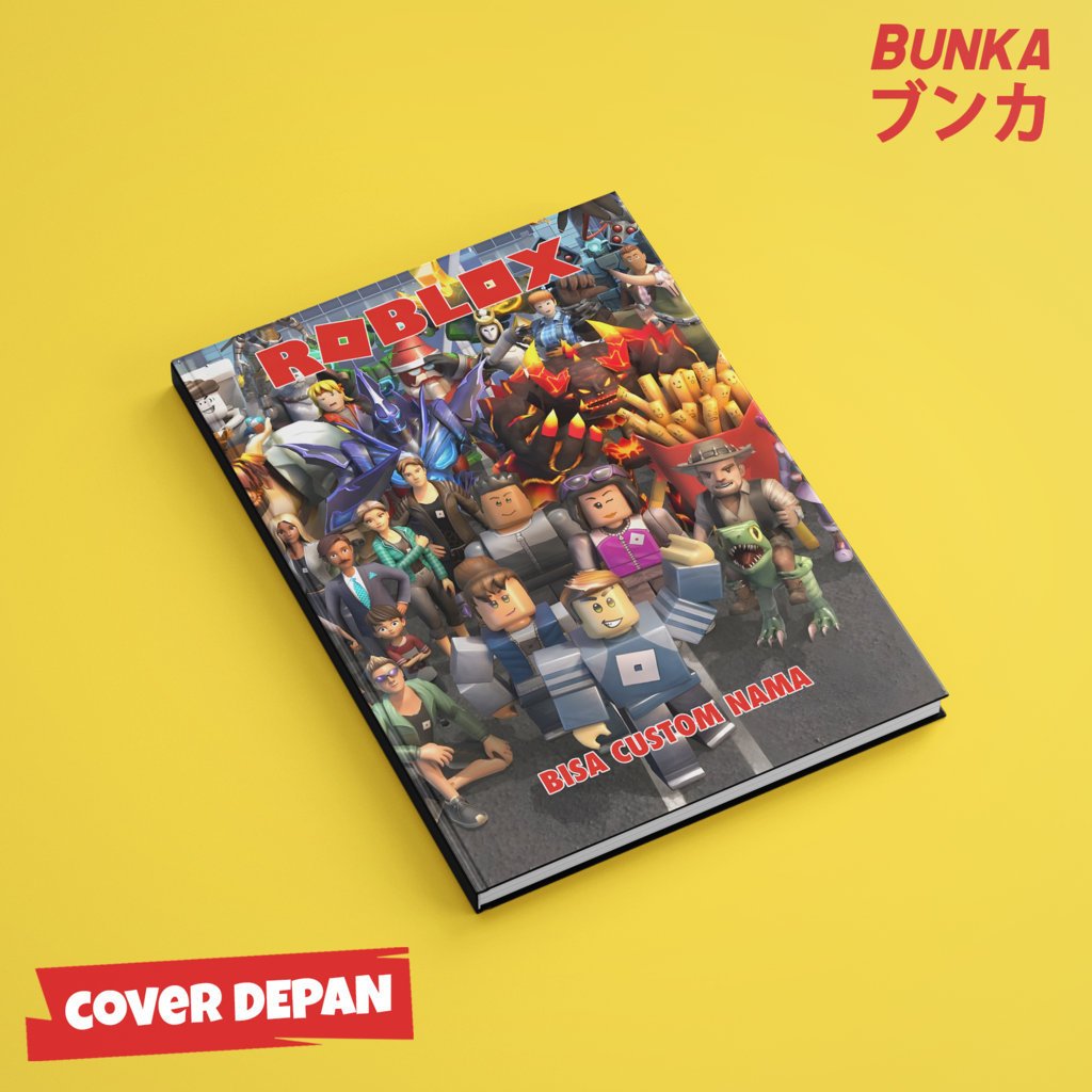 Note book Aesthetic Game Roblox Party can customize name Hardcover A5 ...