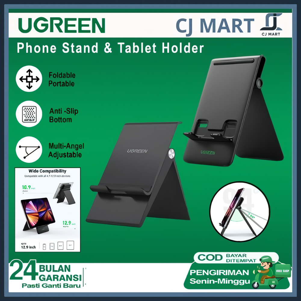 Ugreen Desktop Tablet Stand Holder Foldable Phone iPad Tab LP406 20439 ...