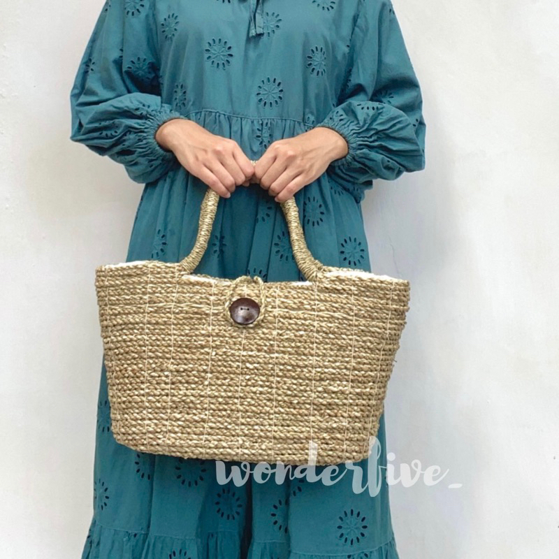 Mendong Pandan Rara Handicraft Woven Bag Balinese Ethnic Box / Bangkok ...