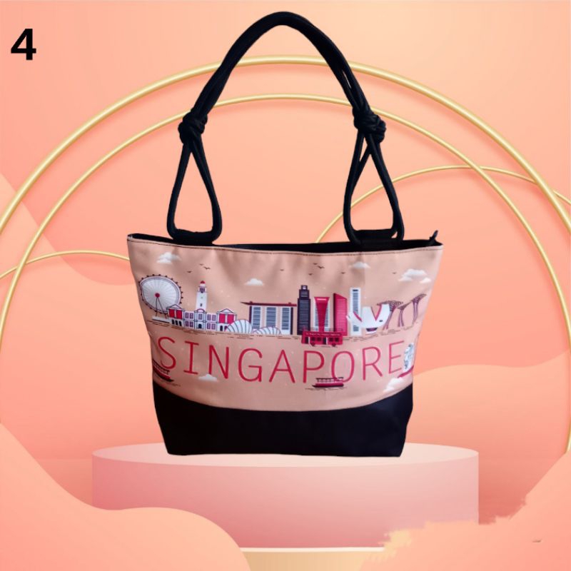 Women's Tote bag/ sumu rope singapore bag/souvenir bag by singapore ...