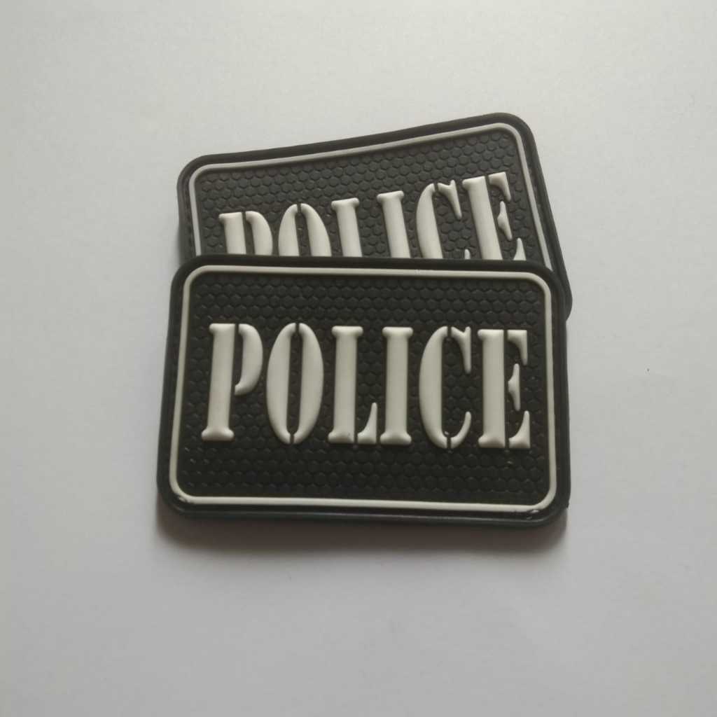 Police Rubber Patch / Velcro Emblem / Police Writing | Shopee Philippines
