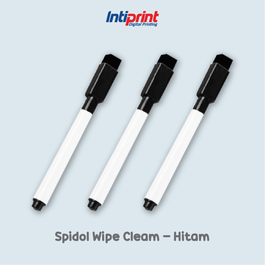 HITAM Black Wipe Clean Marker (With Eraser) | Shopee Philippines