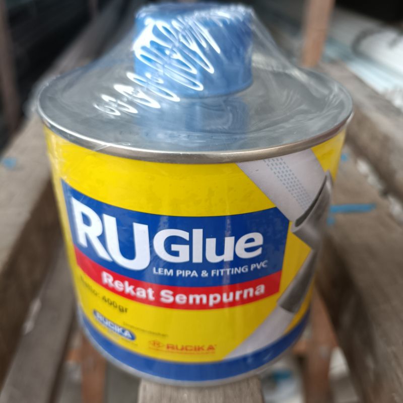 Ruglue Pipe Glue 400 grams / Rucika / PVC Fitting Glue | Shopee Philippines
