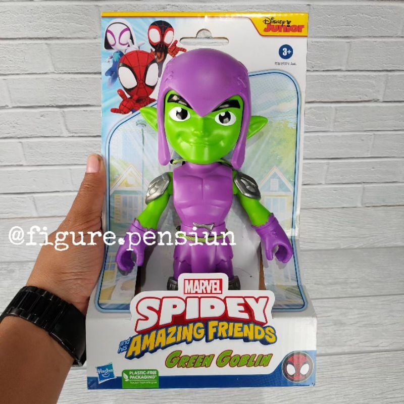 Hasbro Marvel Spider Man Spidey And Amazing Friends Supersized Green