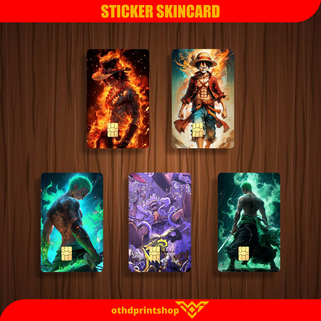 Onepiece ATM Sticker ATM Sticker Vinyl Card Protector ATM Debit Credit ...