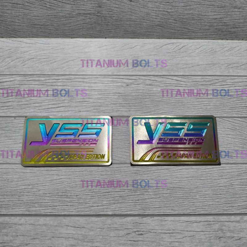 Yss Titanium GR5 Emblem Original | Shopee Philippines