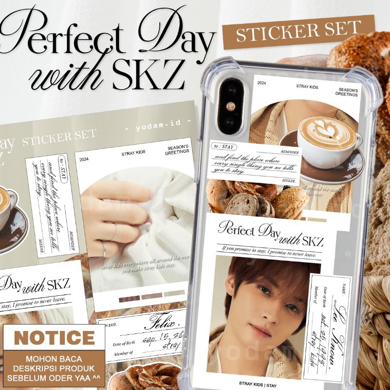 Diy STICKER CASE, AESTHETIC STICKER KPOP STICKER WATERPROOF SKZ STRAY ...