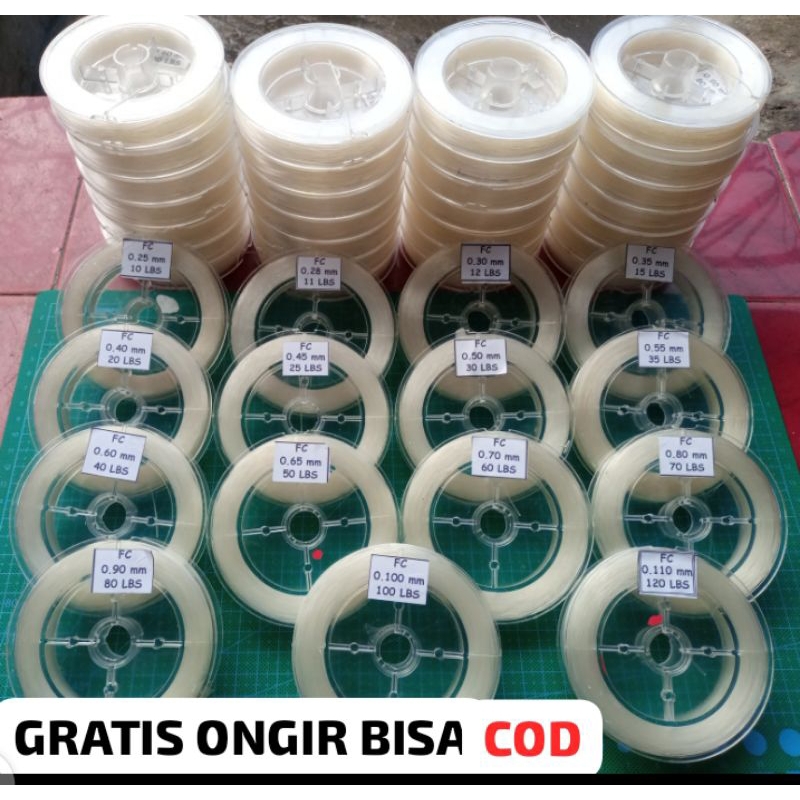 100% flurocarbon leder Stringjappan. lider String/leader Type Rigid ...