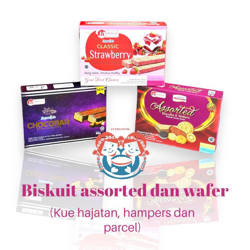 Marindo Assorted Biscuits 120gr / Wafer 120gr / chocobar 90gr ...