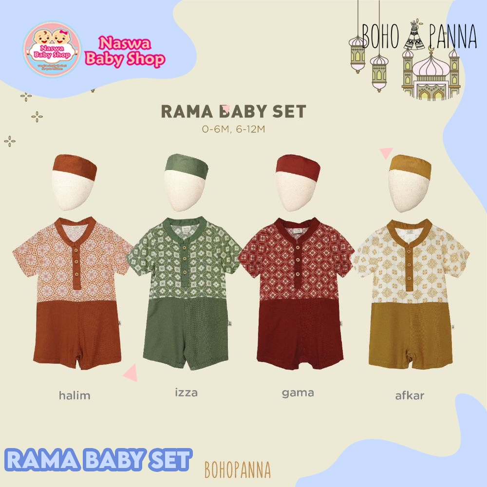 Bohopanna Raya Collection Rama Baby Set New Muslim Clothing for Boys ...