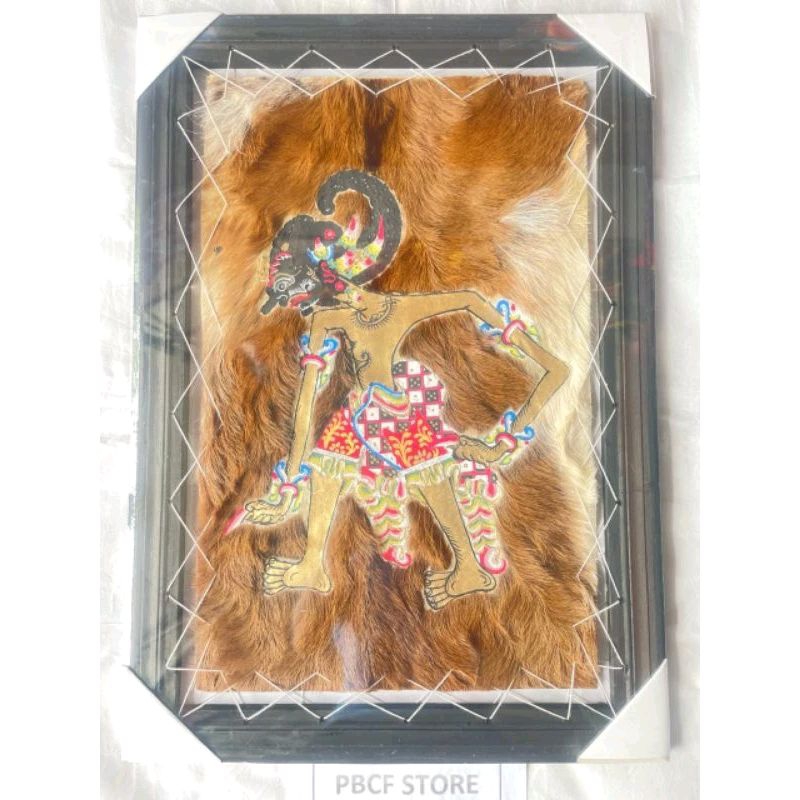 BIMO WERKUDORO LEATHER Puppet WALL DECORATION ETC 50CM X 70CM | Shopee ...