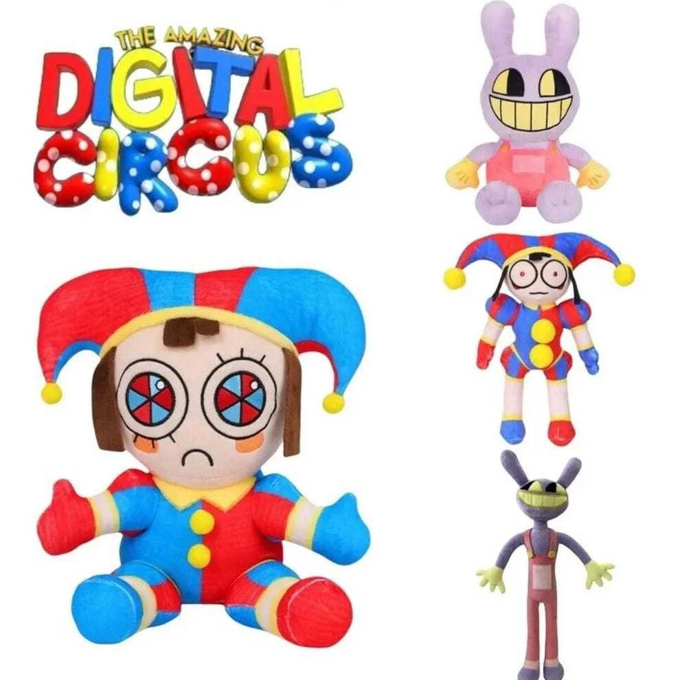 The Amazing Digital Circus Doll / Plush Toy Soft Animated Circus Doll ...