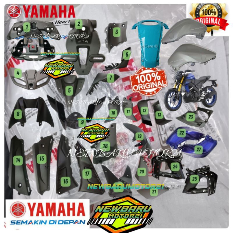 Body Set Mt15 MT 15 Original yamaha variant | Shopee Philippines