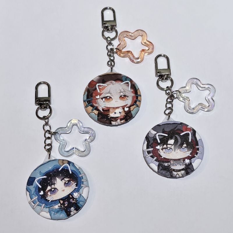 Genshin. Keychain PIN (1 SIDE/SIDED) | Shopee Philippines