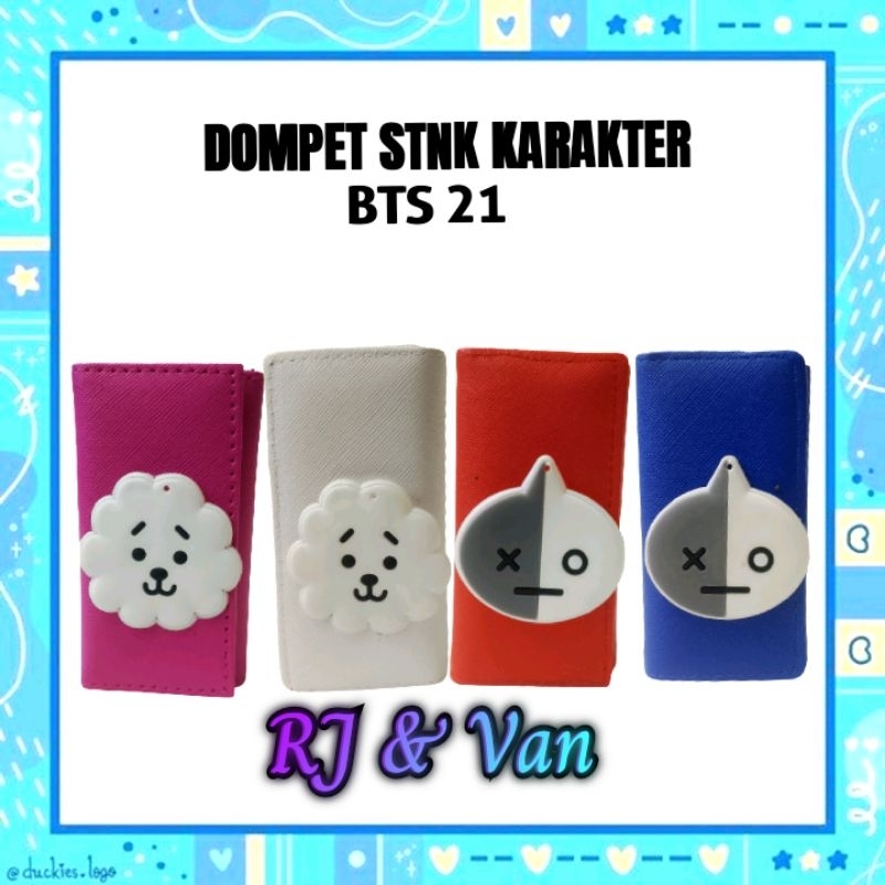 Friends Shopping - Wallet Stnk BTS BT21 Van RJ | Bts BT21 Van RJ ...