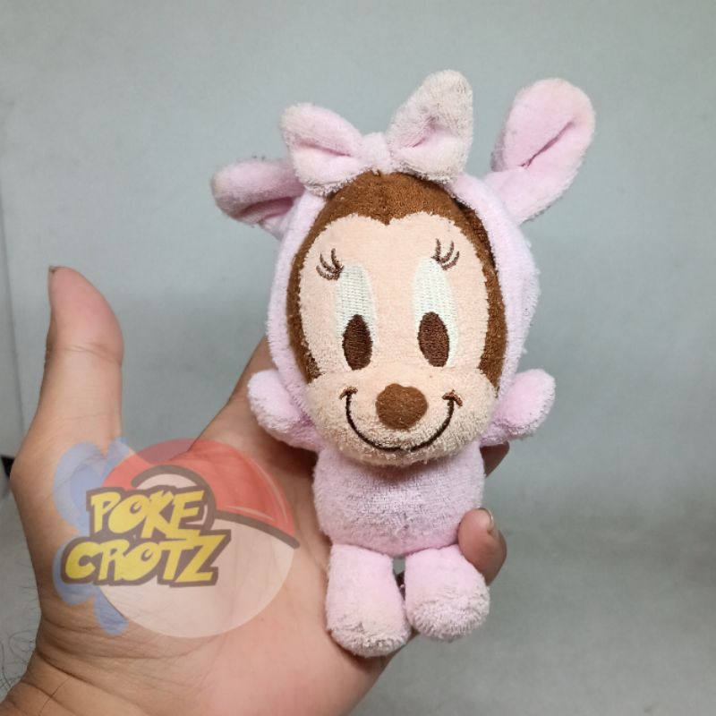 Minnie mouse Doll Little pink Rabbit Costume disney babies plush ...
