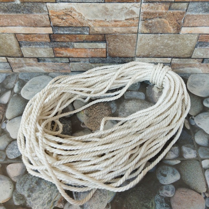 MERAH PUTIH 6mm Flag Rope - 30Meter Pole Rope - Red And White Rope ...