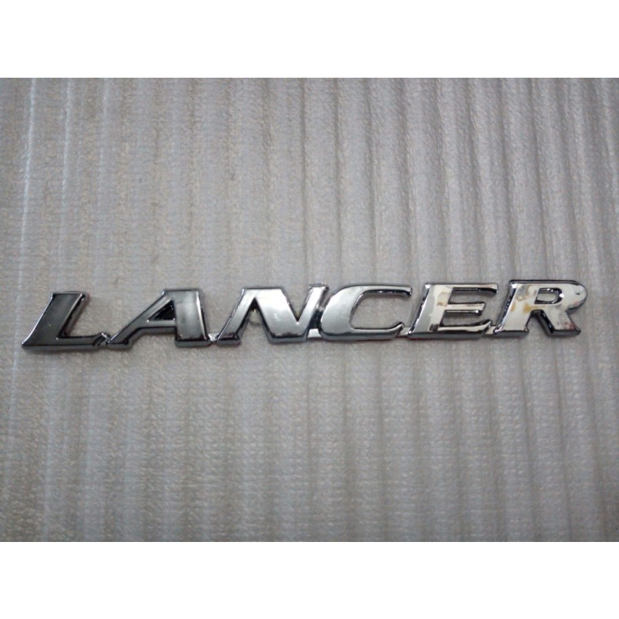 Lancer Written Car Emblem / Logo | Shopee Philippines