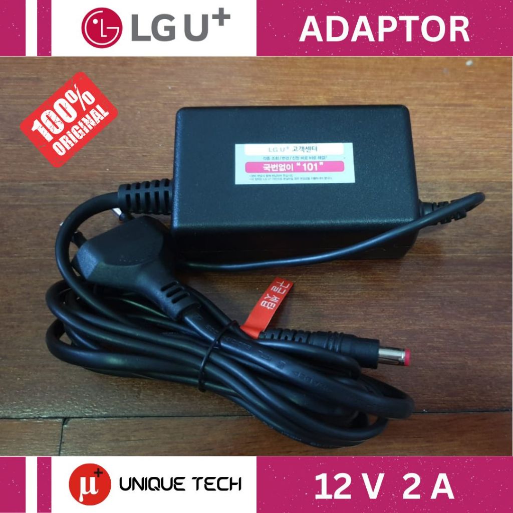 Adapter 12V 2A LG SAMSUNG KOREA ORIGINAL CCTV LED CHARGER 12 VOLT 2 ...