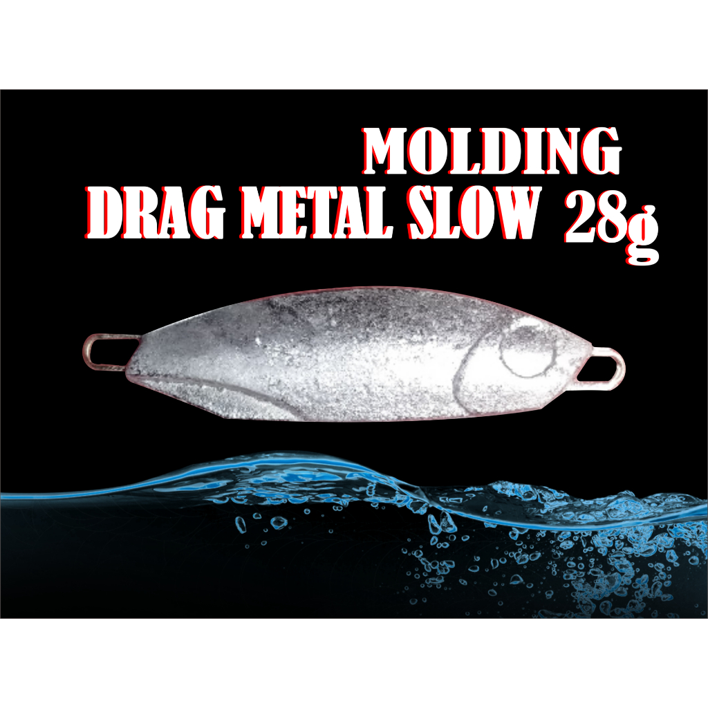 | Molding Fish Bait Mold METAL Jig Micro Jig DRAG METAL 20gr | Shopee ...