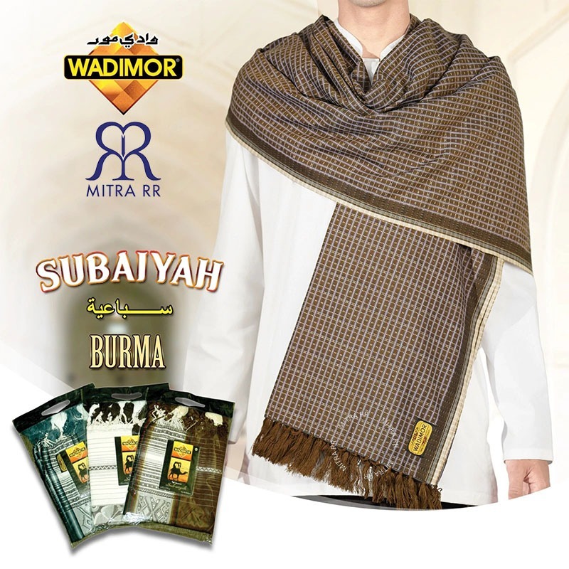 KATUN Burmese Dobby Pashmina Turban | Original Cotton Embossed Songket ...