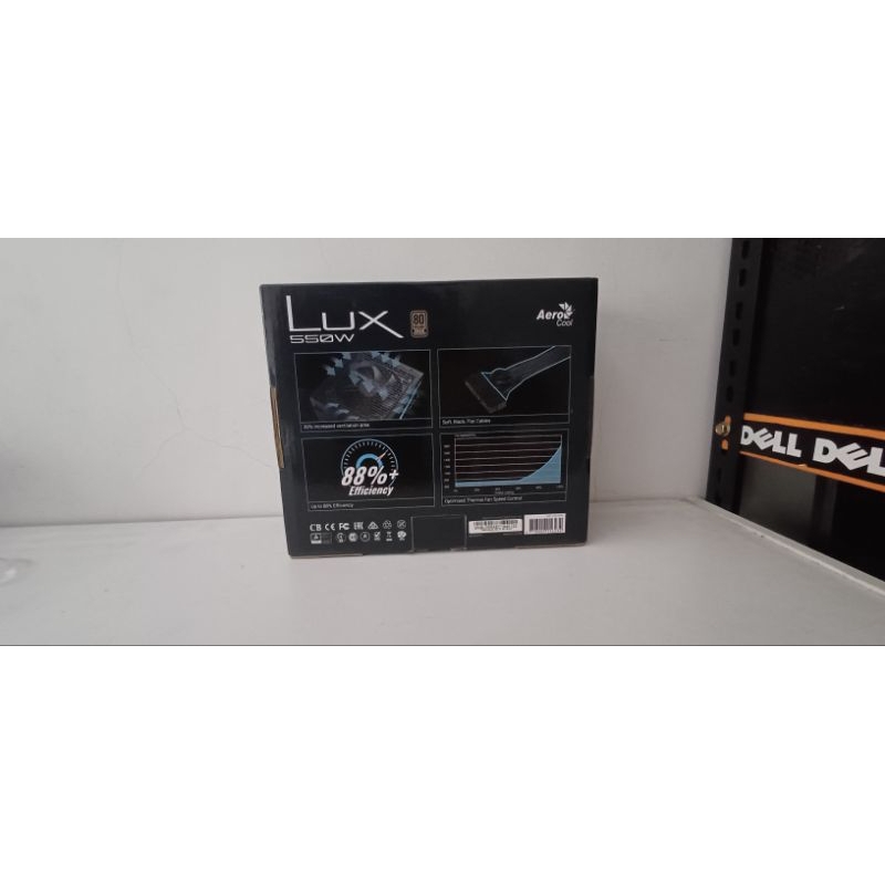 Cardboard BOX POWER SUPPLY BOX UNIT PSU AEROCOOL LUX 550W | Shopee ...