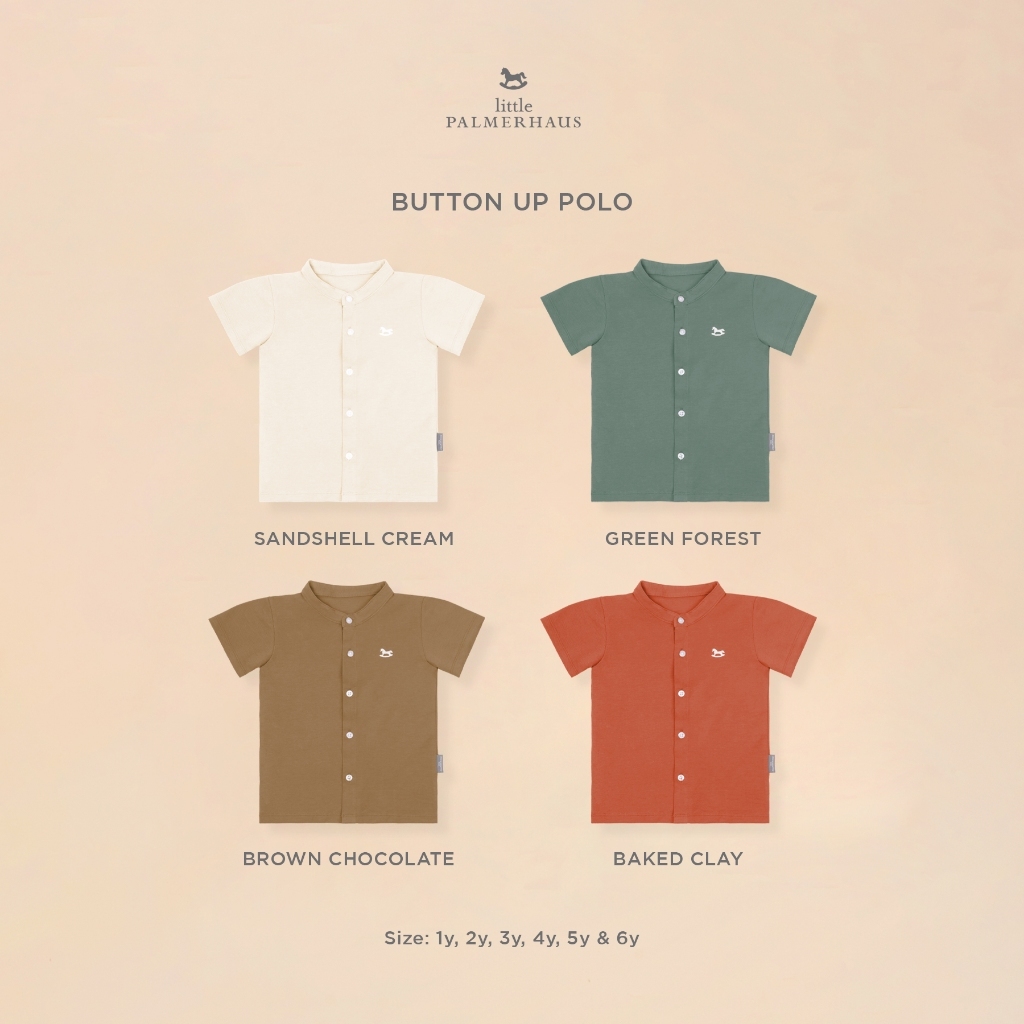 Little - Button Up Polo 2.0 (Children's Polo Shirt) | Shopee Philippines