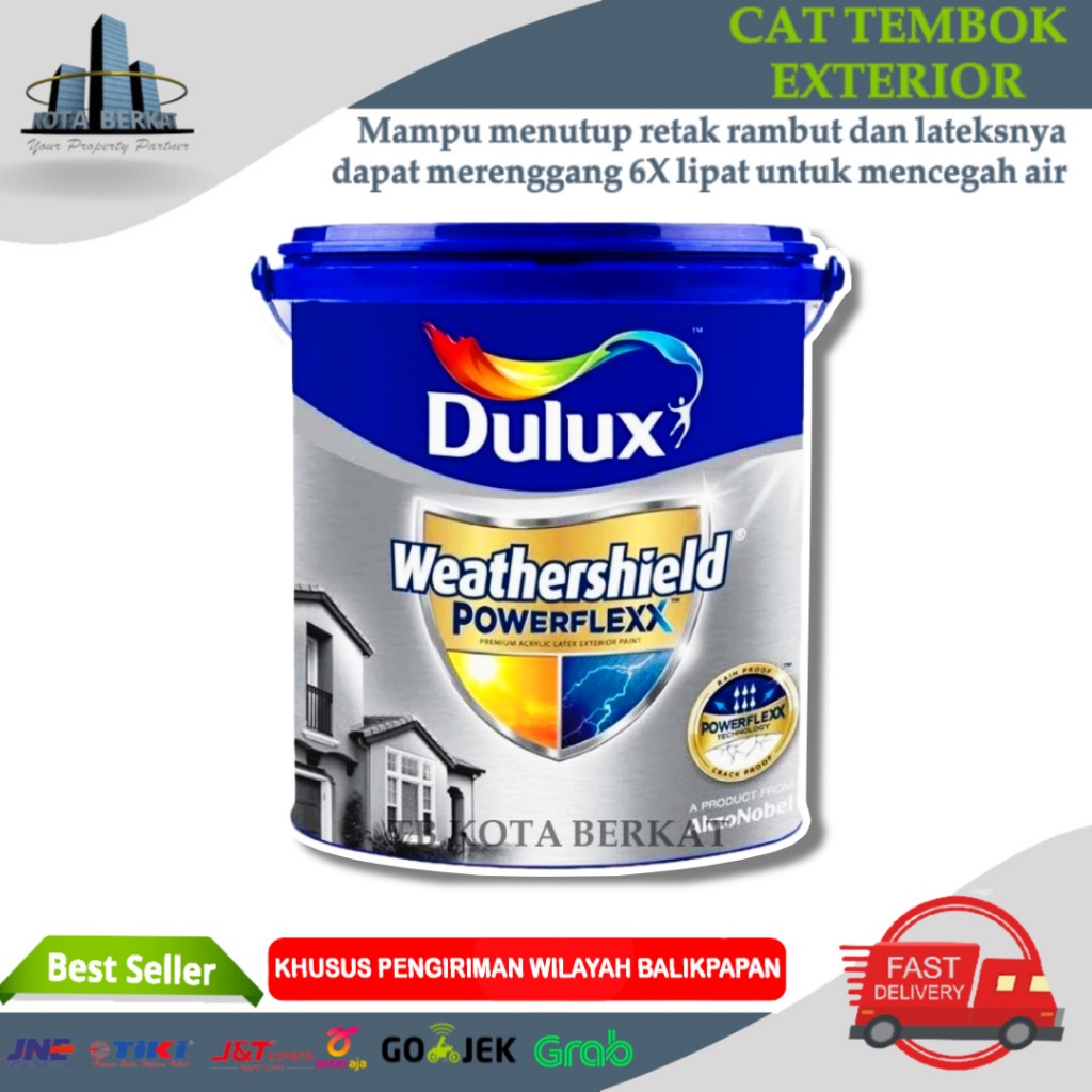 Paint EXTERIOR DULUX WEATHERSHIELD POWERFLEXX / CAT EXTERIOR DULUX 2,5L ...