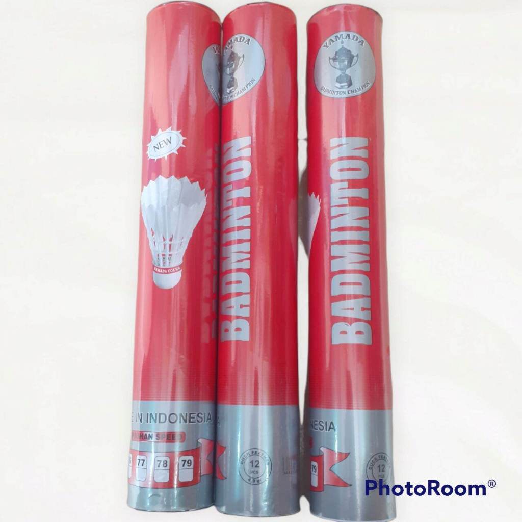MERAH Yamada RED BADMINTON SHUTTLECOCK | Shopee Philippines