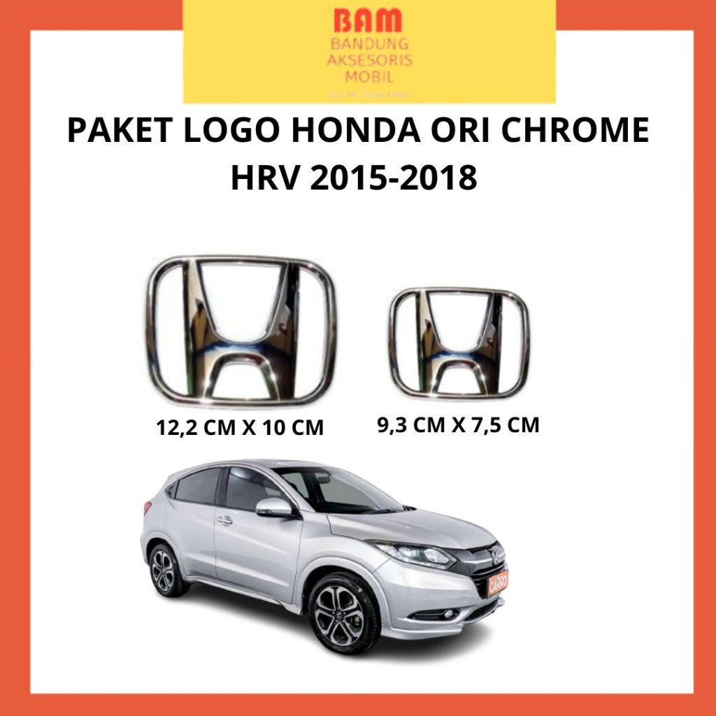 2015-2018 Honda Chrome HRV Logo Emblem Package | Shopee Philippines