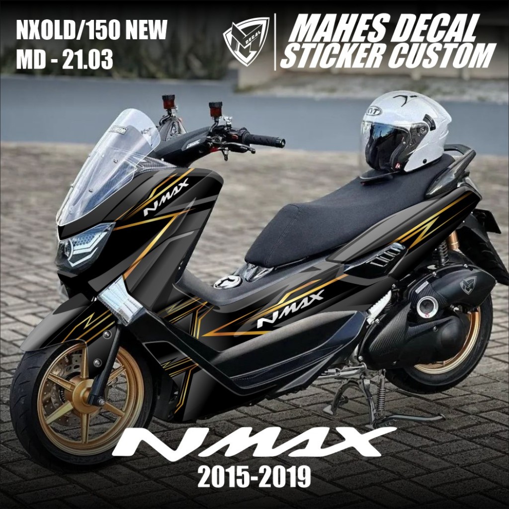 Decal Sticker Yamaha Nmax 155 Old Fullbody 2015 2016 2017 2018 2019 ...