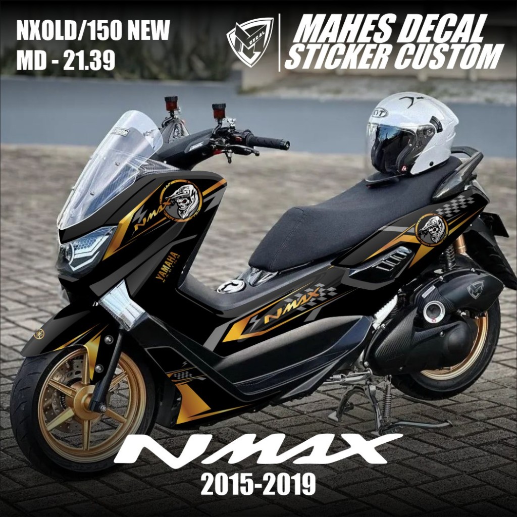 Decal Sticker Yamaha Nmax 155 Old Fullbody 2015 2016 2017 2018 2019 ...