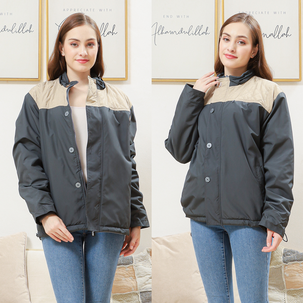 Valentina Women's and Men's Reversible Couple Jackets | Shopee Philippines