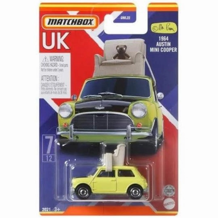 Matchbox Mr Bean Uk 1964 Austin Mini Cooper Chair Rare | Shopee Philippines