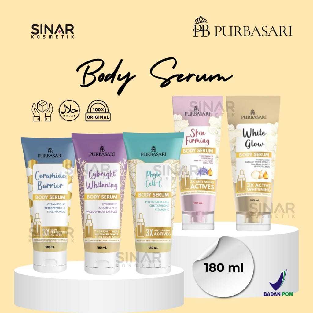 Purbasari Body Serum 180ml Original Complete VARIANT | Shopee Philippines