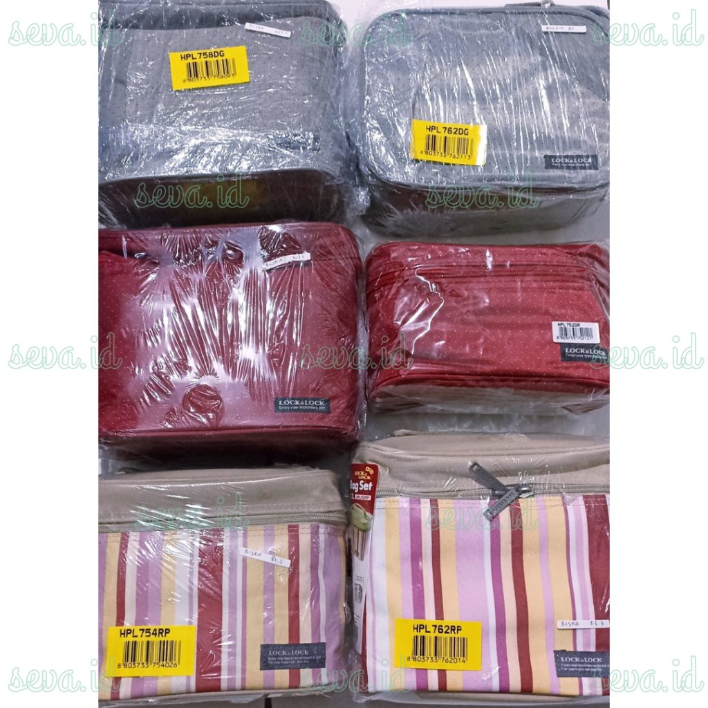 Lock & lock 2Piece lunch bag Lock & lock 3Piece lunch bag Lock n Lock ...