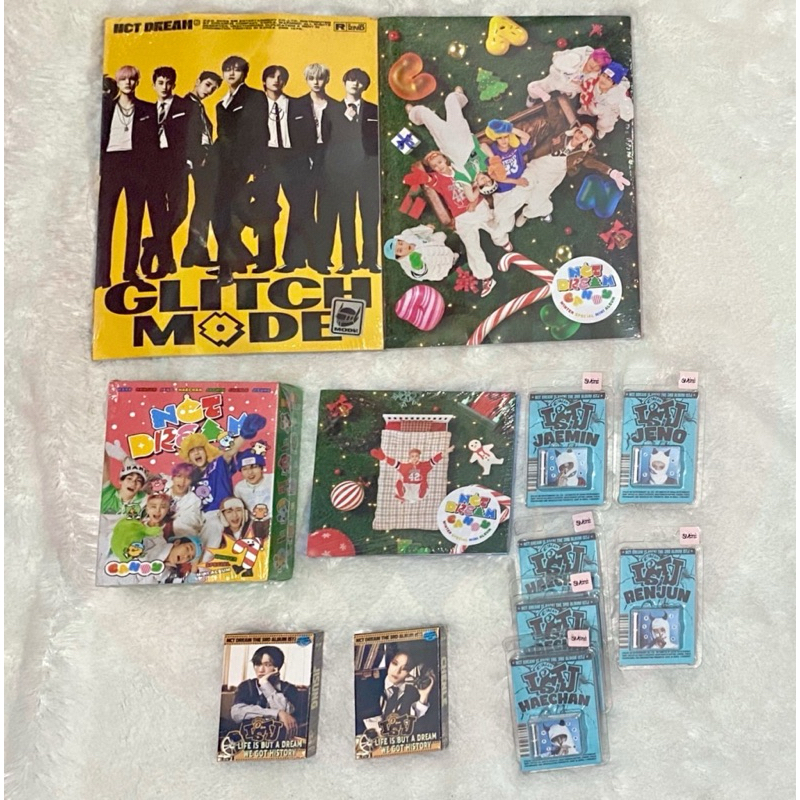 Nct dream album sealed glitch mode candy istj scratch photobook special ...