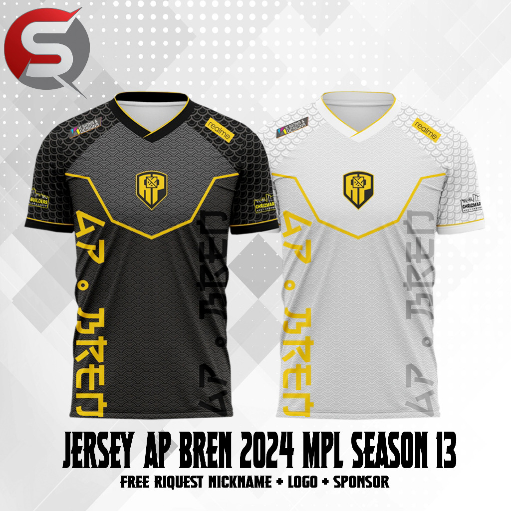 JERSEY Latest AP BREN 2024 T-shirt MPL PH Season 13 (free custom ...