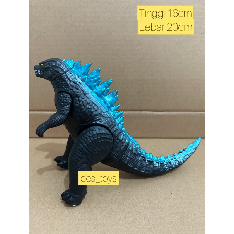 NEW!! ACTION FIGURE GODZILLA DISPLAY CAKE TOPPER COLLECTION | Shopee ...