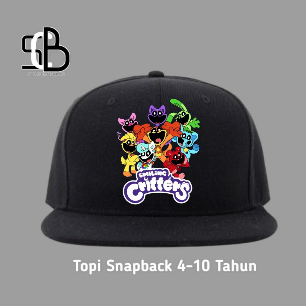 Smiling CRITTERS CHILDREN'S SNAPBACK HAT | Shopee Philippines