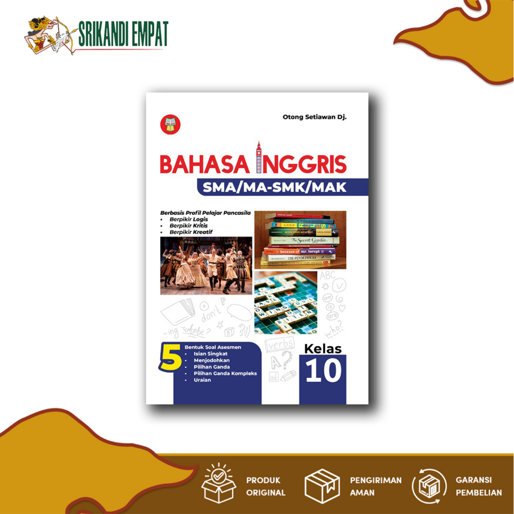 English Book for SMA-MA/SMK-MAK Class 10 (Independent Curriculum ...