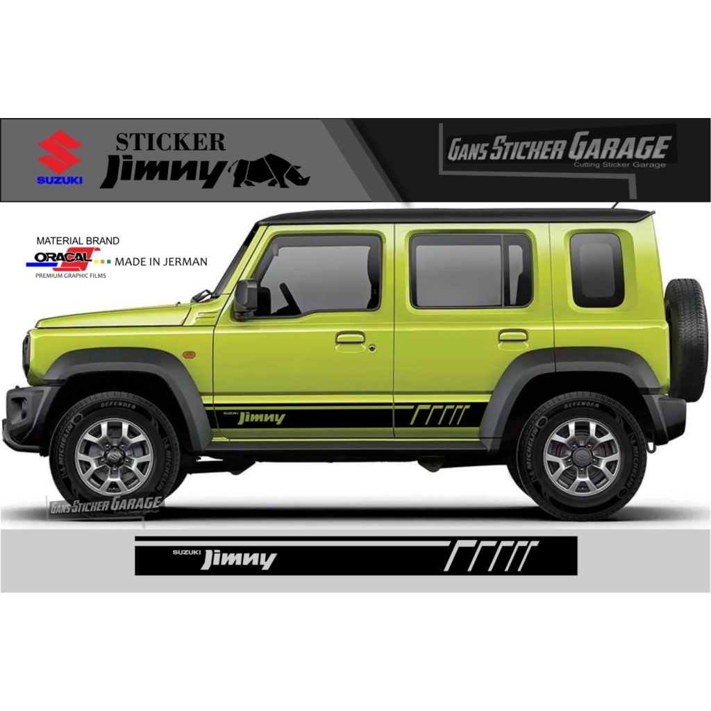 Jimny 5 door sticker jimny long jimny 2023 2024 | Shopee Philippines