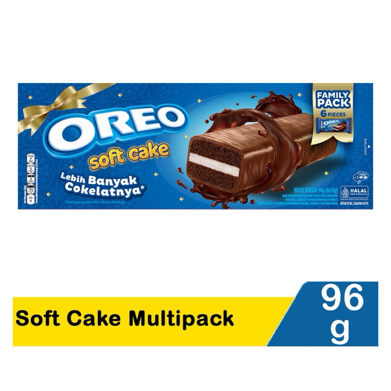 OREO SOFT CAKE contains 6 multipacs 96 grams | Shopee Philippines