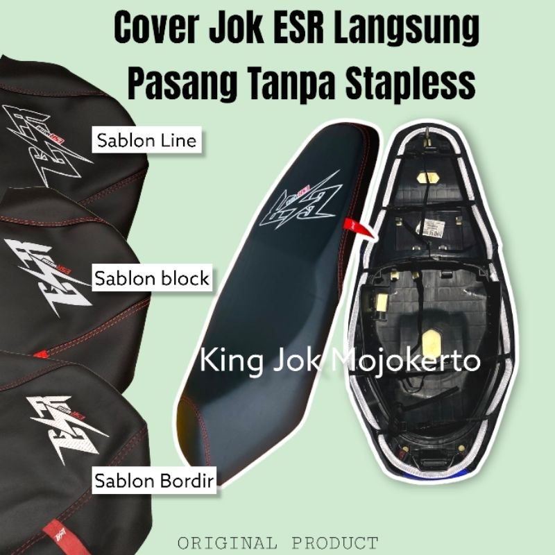 Esr Motorcycle Seat Cover Directly Install Without Staples for Vario ...