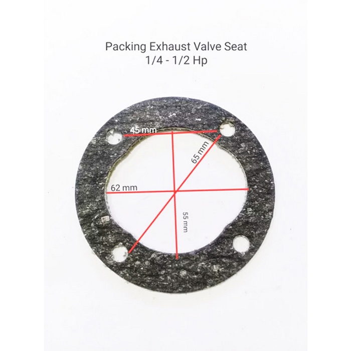 Packing Gasket Exhaust valve Seat Air Compressor 1/4 Hp - 1/2 Hp ...